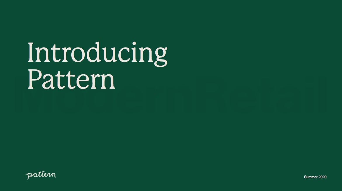 How Pattern Brands laid out its new holding company vision