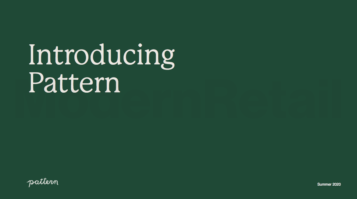 How Pattern Brands laid out its new holding company vision