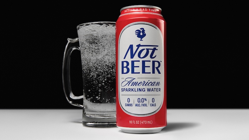 Not Beer wants to capitalize on Liquid Death's popularity